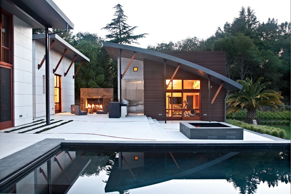 Hermosa hormigón ideas y diseños Patio – ilCasa.org
